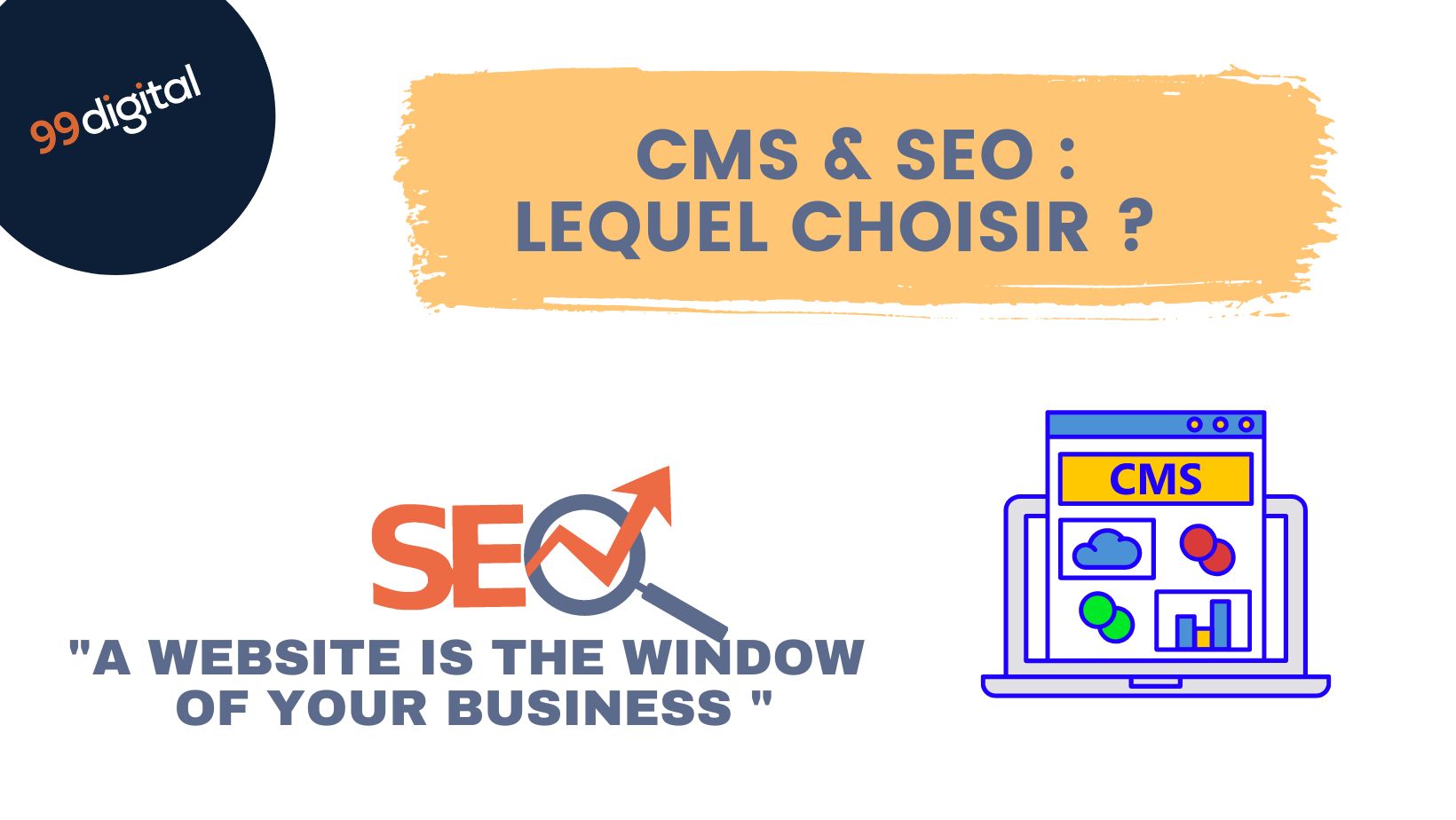 CMS & SEO : Lequel choisir ? | 99 Digital